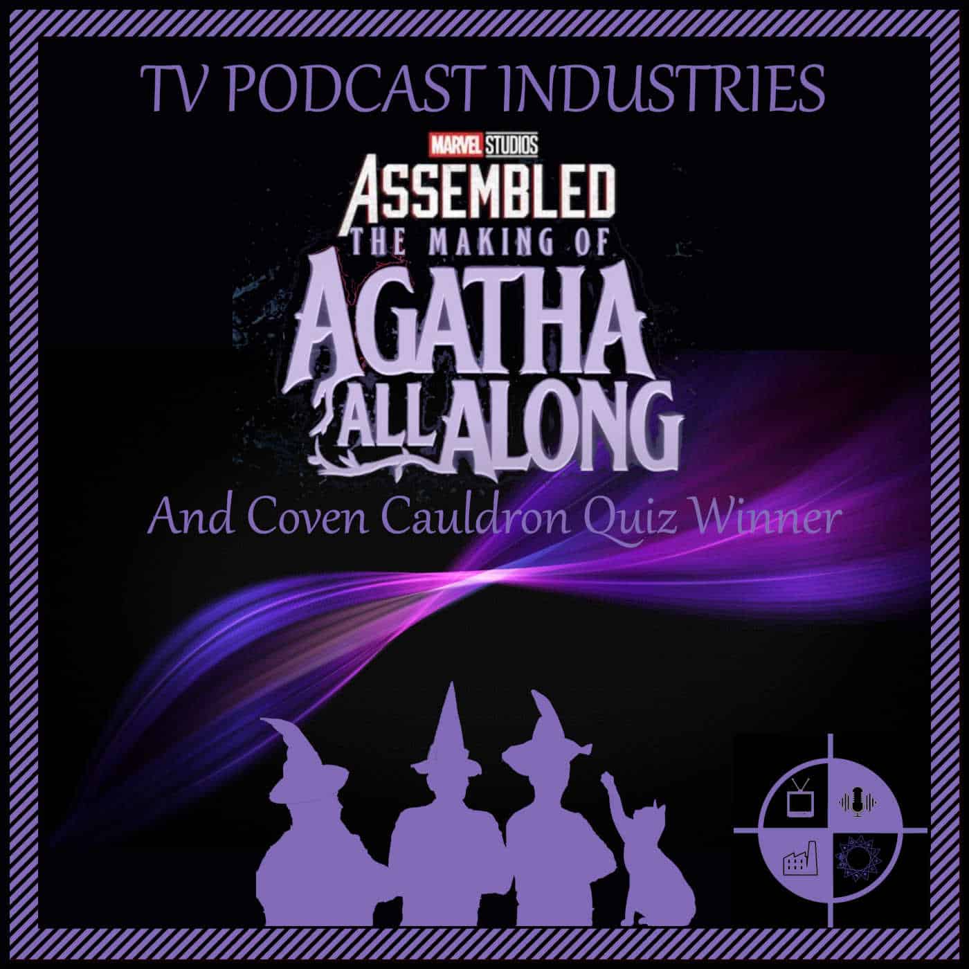 Assembled Agatha All Along - Defenders on TV Podcast Industries